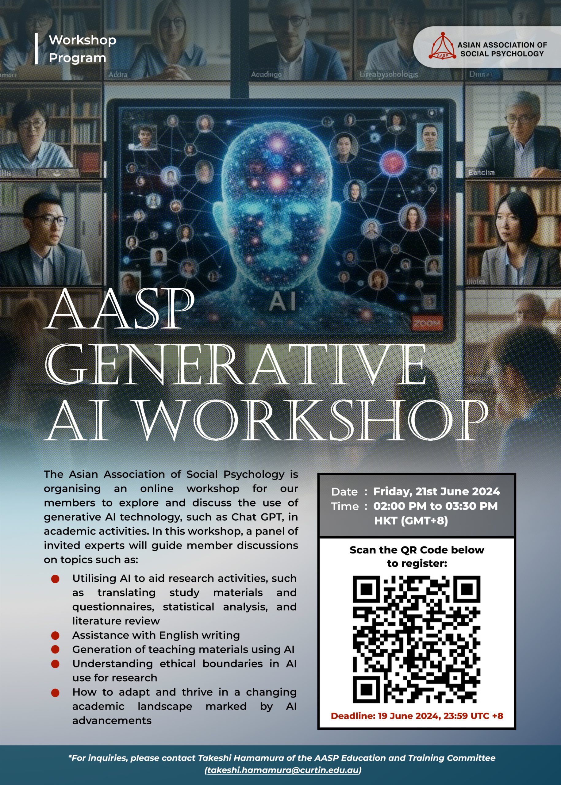 Asian Association of Social Psychology | » AASP Generative AI Workshop